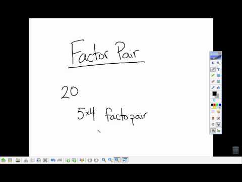 defining factor pair