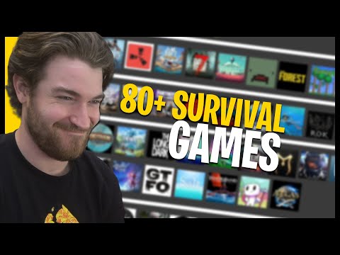 THE ULTIMATE SURVIVAL GAME TIERLIST! (80+ SURVIVAL GAMES)