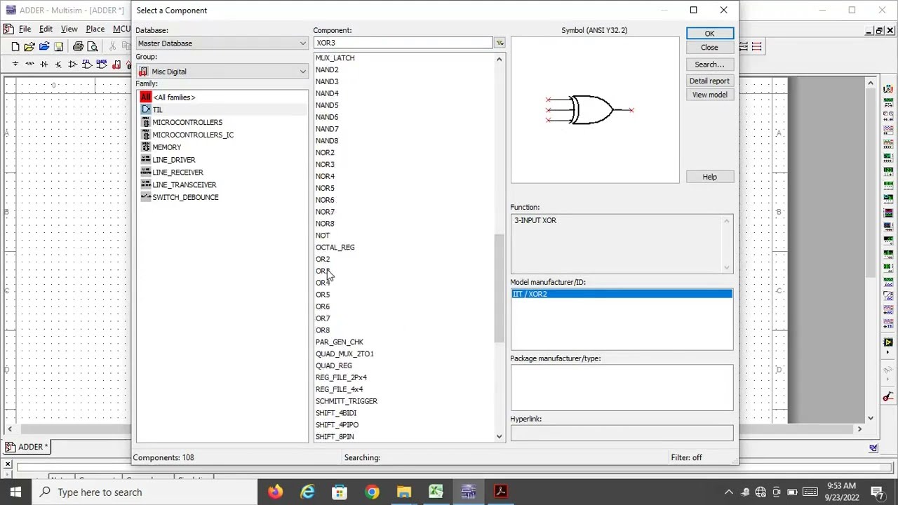 FULL ADDER #FULLADDER #MULTISIM