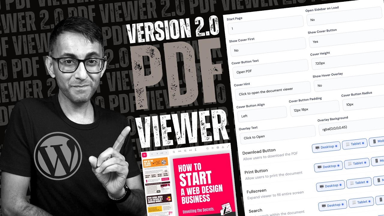 The only Free PDF Viewer for WordPress you need!