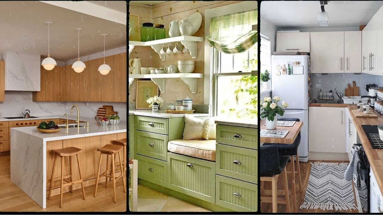 35 BEST SMALL KITCHEN CONCEPTS / Kitchen designs and Set-up / Simple and Fantastic