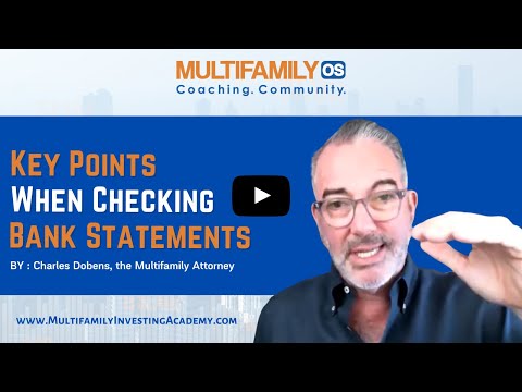Key Points When Checking Bank Statements