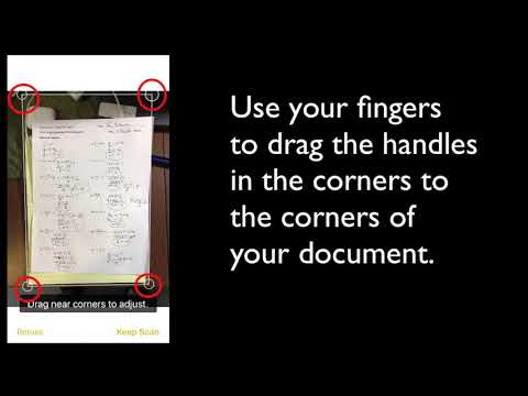 Using Notes on iPhone to Scan and Upload Documents