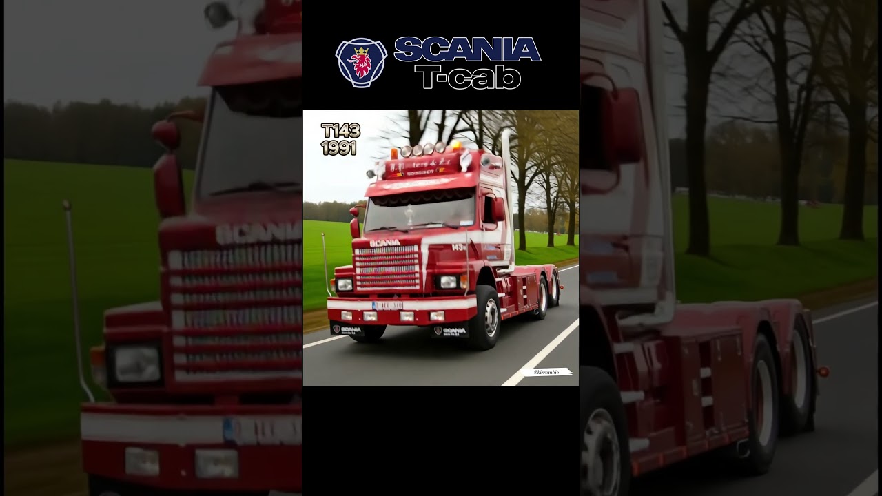Scania Long-Nose (T-cab/Torpedo) Evolution (1963–2025)