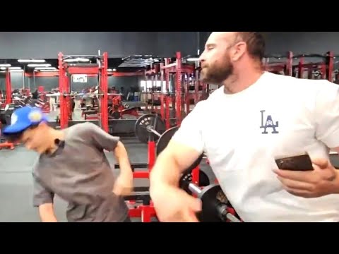 Bradley Martyn doing the lords work 🤣 Details in description #ufc #gym #mma #bradleymartyn #jakepaul