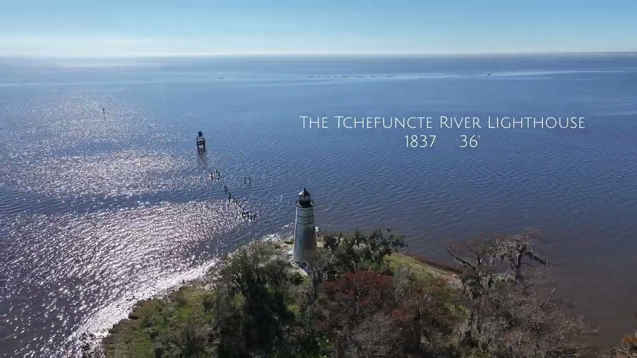 The Tchefuncte River Lighthouse, Madisonville, Louisiana