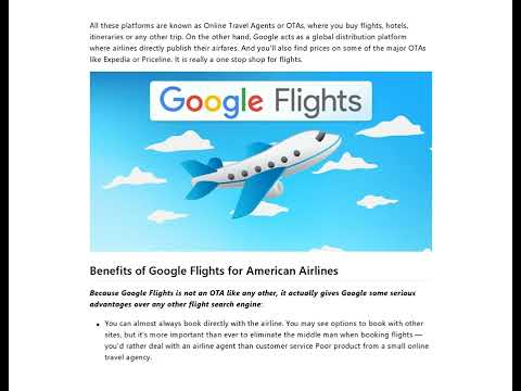 How to Find Cheap American Airlines Flights