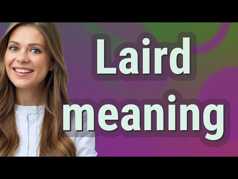 Laird | meaning of Laird