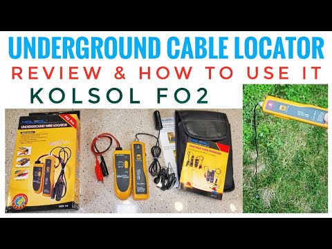 Review & How To Use KOLSOL F02 Underground Cable Locator Wire Tracer for Dog Fence Wire
