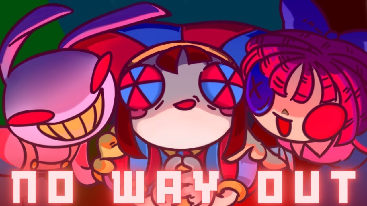 DIGITAL CIRCUS SONG | 'No Way Out' | feat​⁠ @CalebHyles, Sophie, Alex, Barry, Loganne