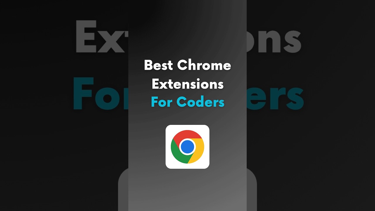 👌 Best Chrome Extensions for Developers #webdevtools
