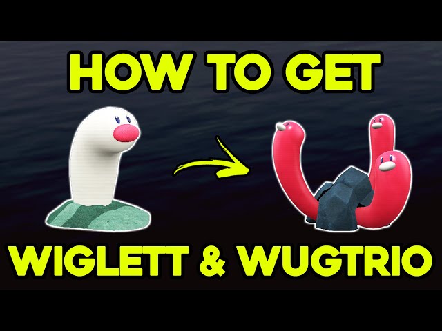 Pokemon Scarlet and Violet: Where to find Wiglett and Wugtrio