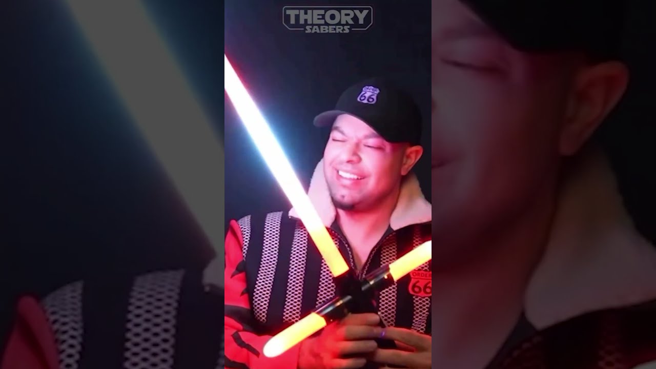 KYLO REN LIGHTSABER IGNITION IS CRAZY - THEORY SABERS