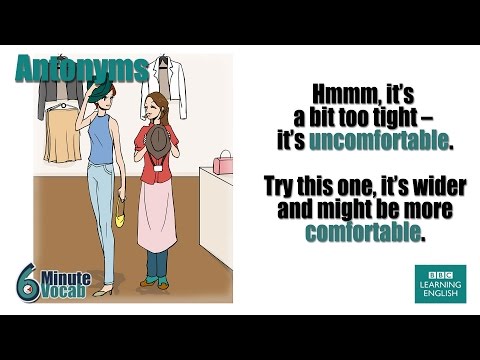 6 Minute Vocabulary: How to use antonyms