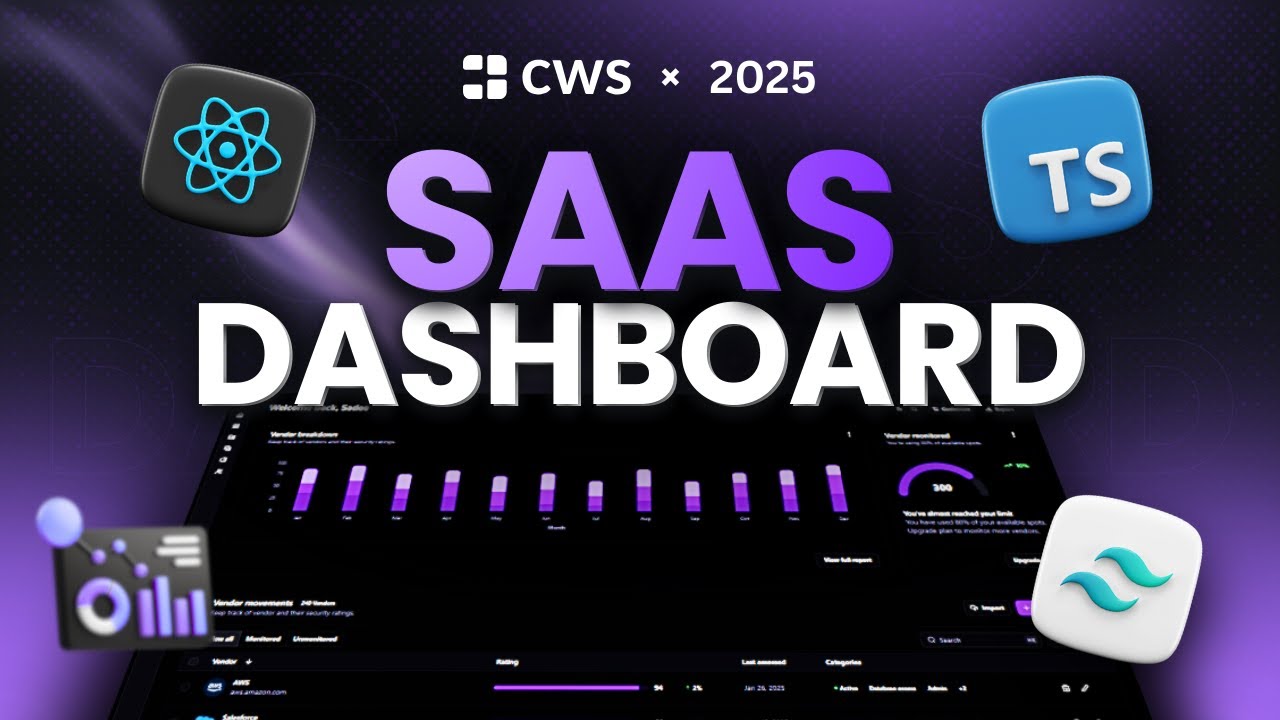 Build a SaaS Admin Dashboard with React, Shadcn UI & TypeScript