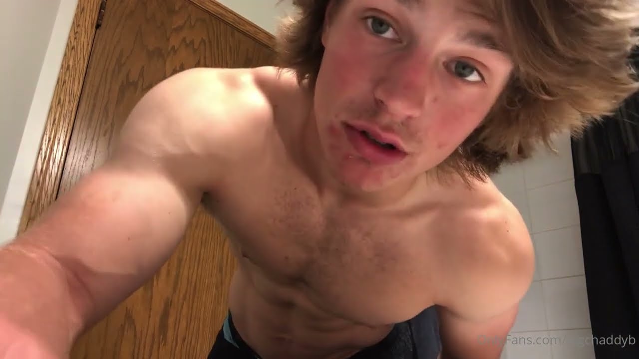 Muscle God Flexes His Muscles After Working Out