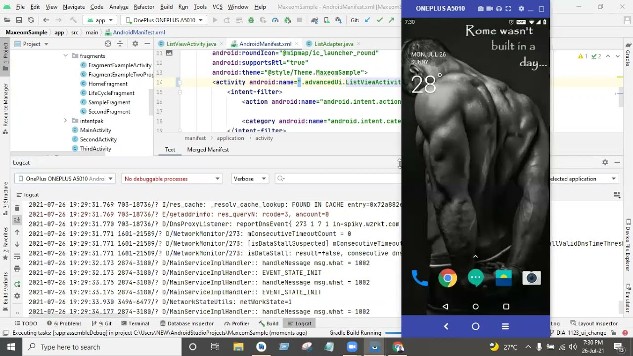 Android ListView with BaseAdapter Example
