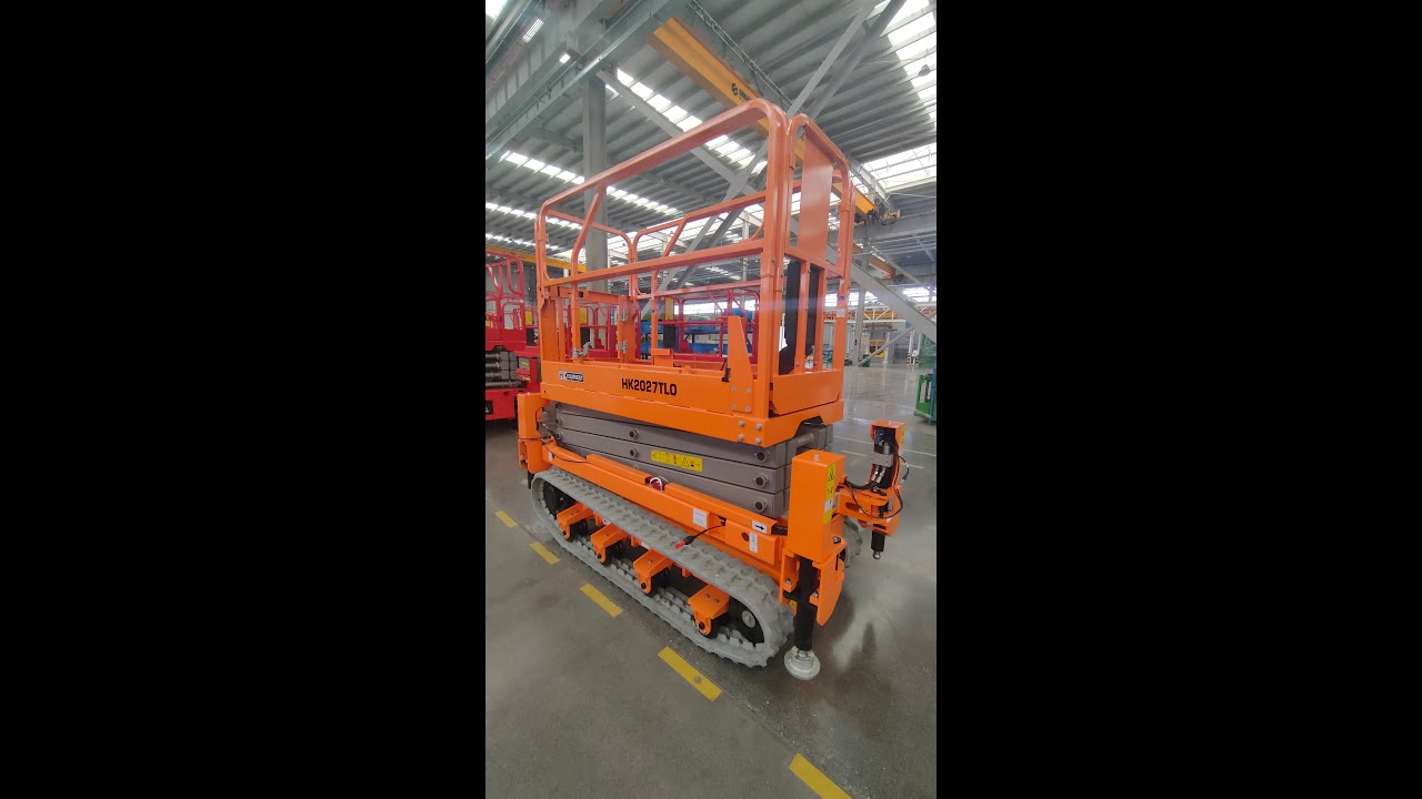 All Terrains Track Scissor Lift Electric Scissor Lift Hydraulic Scissor Lift with Stabilizers