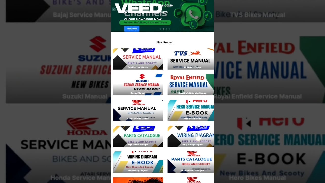 All Two Wheeler PDF Manuals – Service, Wiring, Parts Catalogues