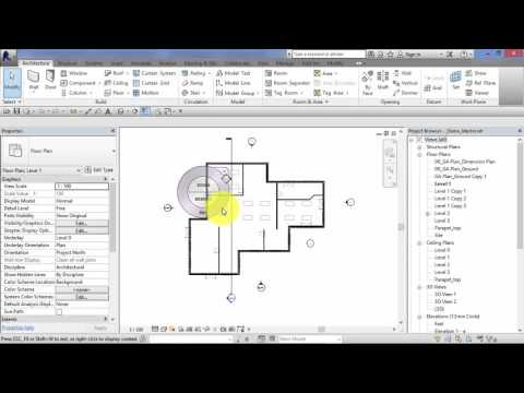 Module 2: Unit 6: Revit Architecture: 2D Navigation Video Lecture - Design Softwares
