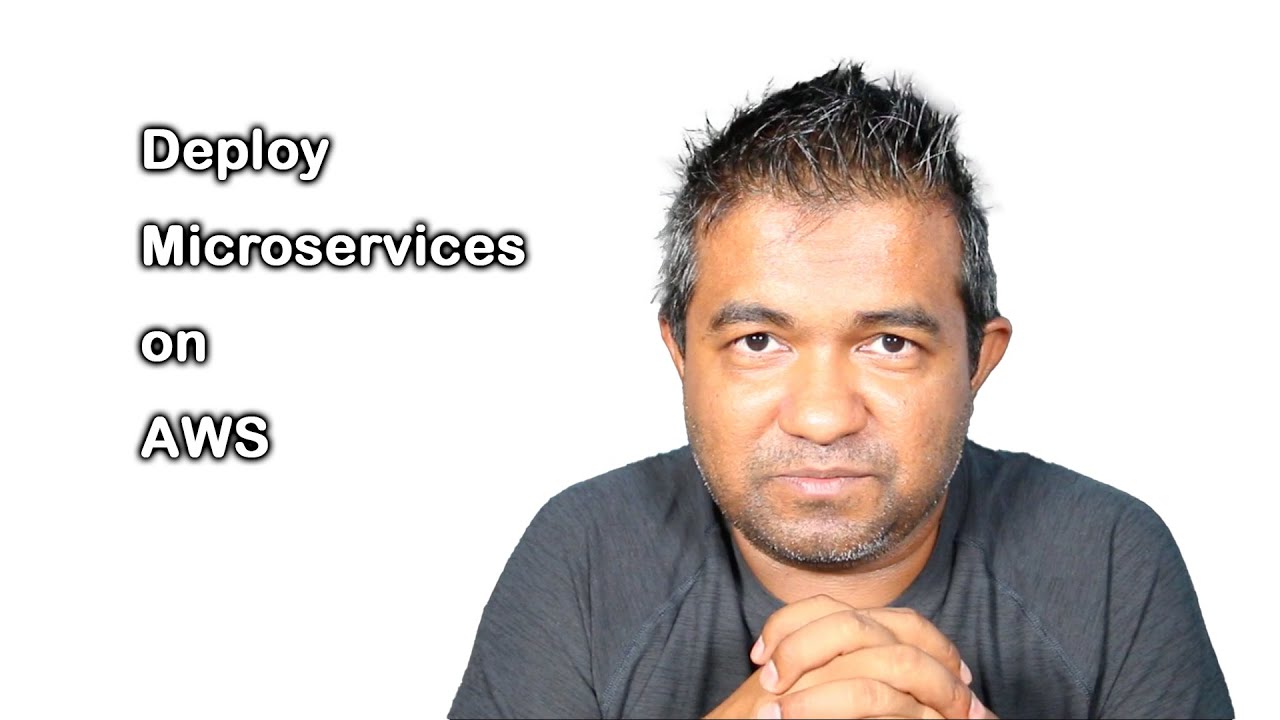 How to deploy microservices on aws