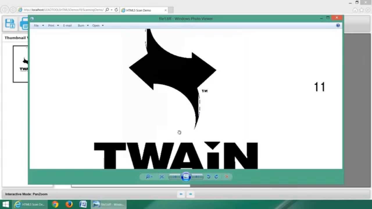 LEADTOOLS HTML5 Web Scanning SDK