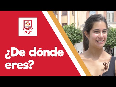 ¿De dónde eres? - Saying where you're from in Spanish - Coffee Break Spanish To Go Episode 1.03