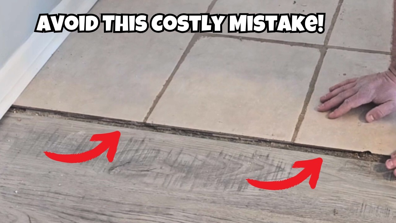 Seamless Flooring: How to Install an LVP to Tile Transition Strip on Concrete