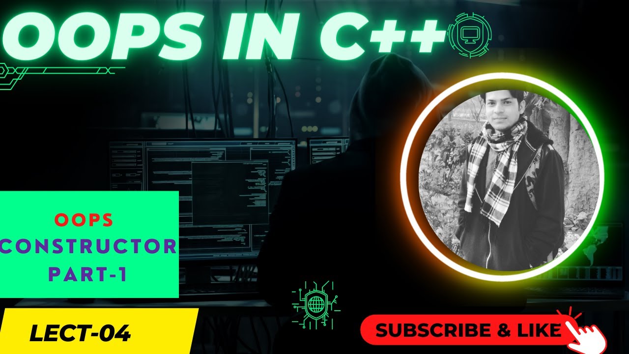 04 Object Oriented Programming in C++| oops Constructor