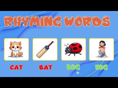 Rhyming Words | Fun Rhymes for Kindergarten & Grade 1 | Bright Minds Club