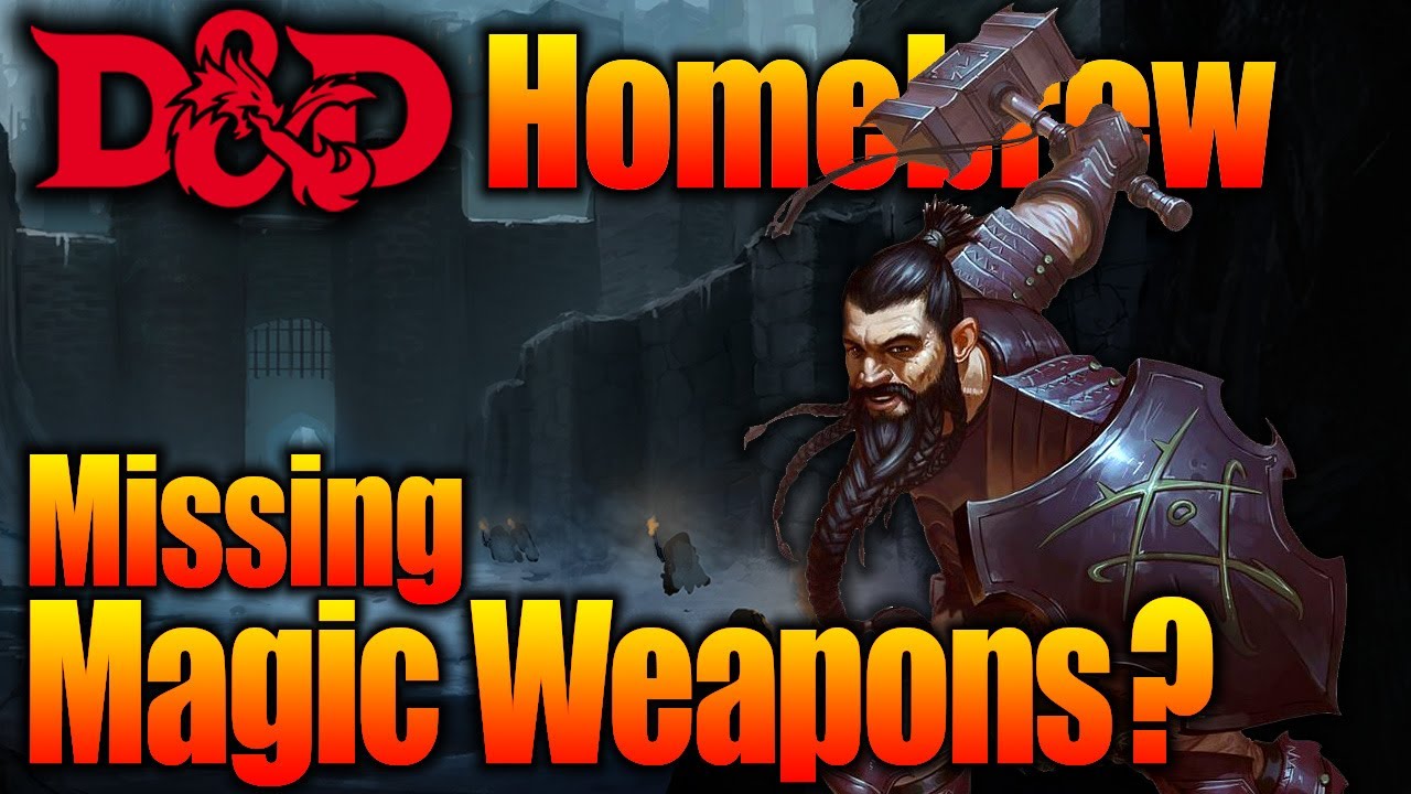 Top 10 Magic Weapons on D&D Beyond Homebrew