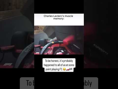 Charles Leclerc Muscle Memory 😂🏎️🏁