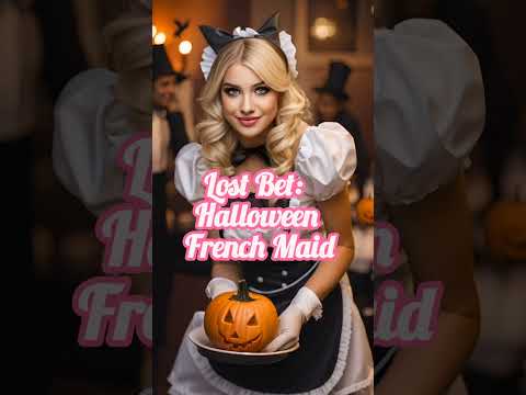 lost bet Halloween maid, crossdressing story