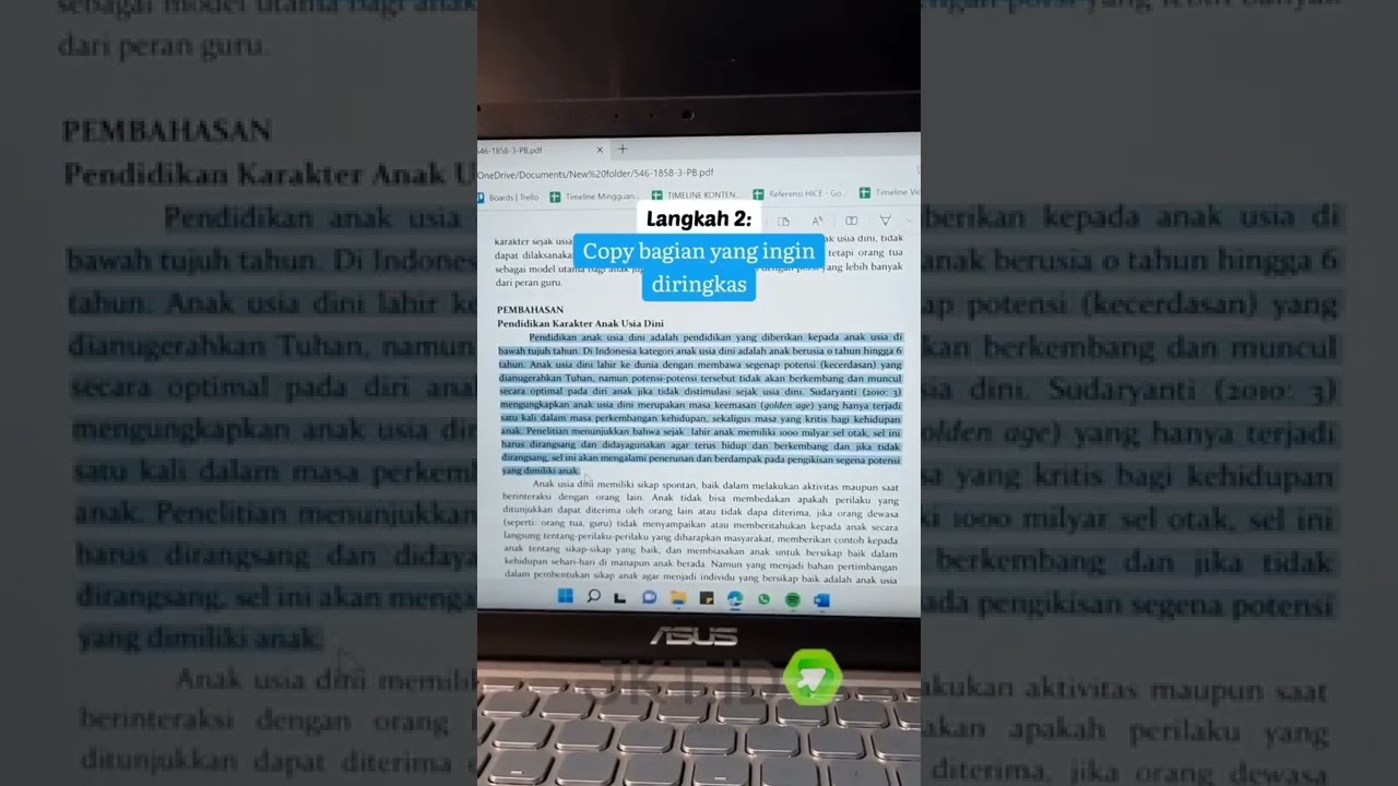 Quick way to summarize assignments in less than 1 minute ✅