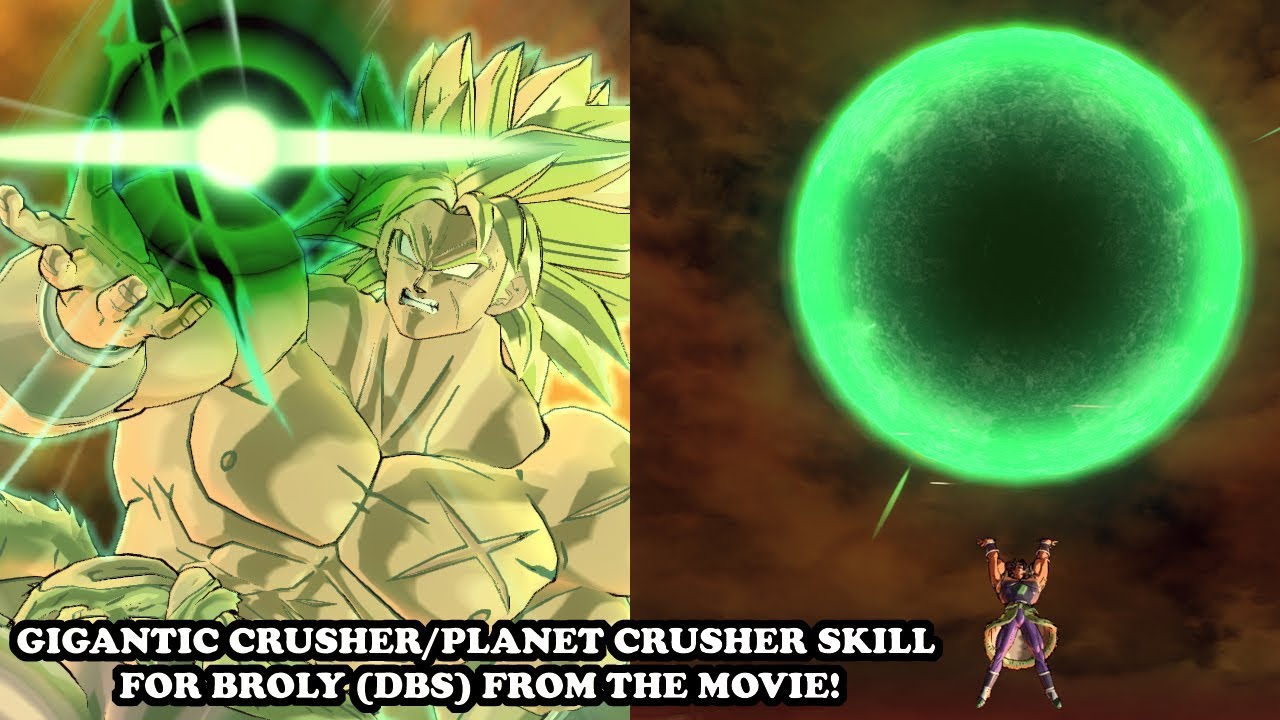 NEW EPIC ULTIMATE SKILL! PLANETARY CRUSHER FOR BROLY (DB SUPER)! DOPE SKILL! Dragon Ball Xenoverse 2