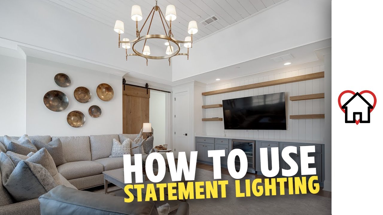 How To Use Statement Lighting In Your Home!