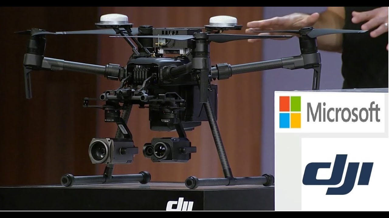 Microsoft partners with DJI on a new Windows 10 drone SDK