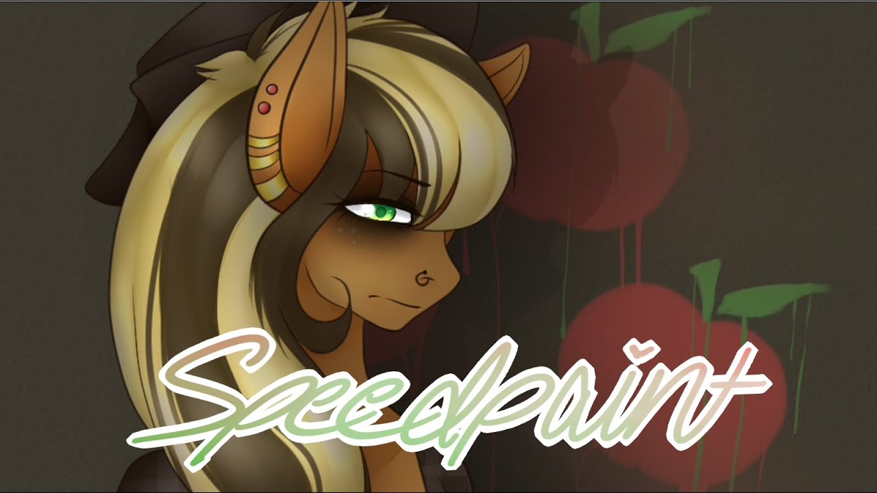 (Speedpaint) MLP: Emo AppleJack