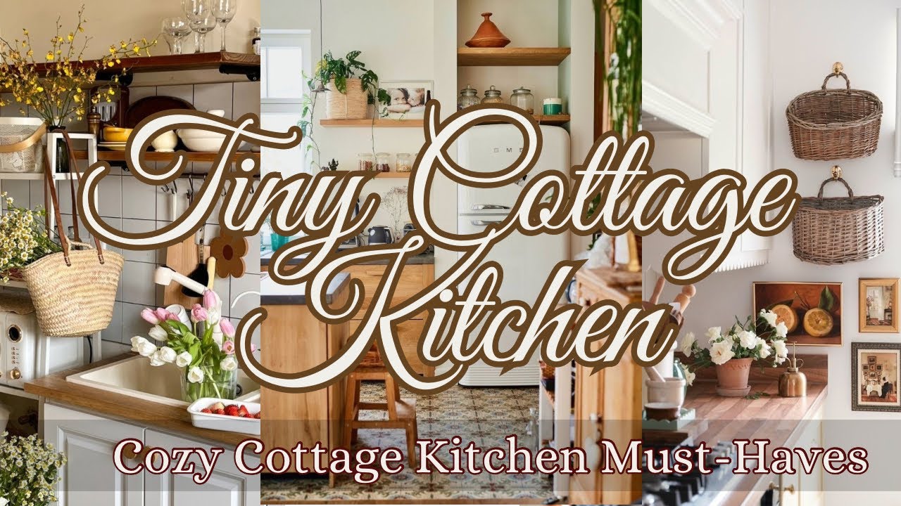 🧑‍🍳🥘 Designing the Perfect Tiny Cottage Kitchen: Small Kitchen Decor Ideas