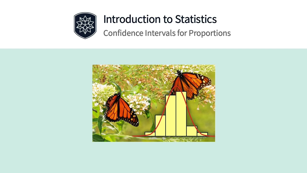 Introduction to Statistics: Confidence Intervals for Proportions