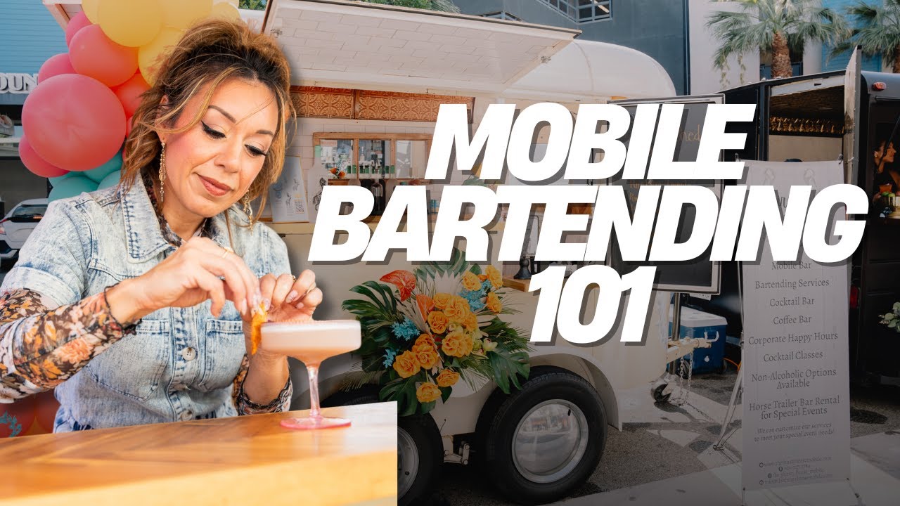 Launch Your Mobile Bartending Business: Essentials!