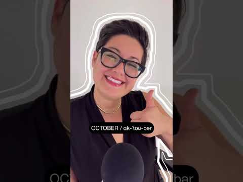How to Pronounce OCTOBER 🇺🇸