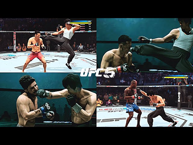 Complete list of all UFC 5 fighters and categories