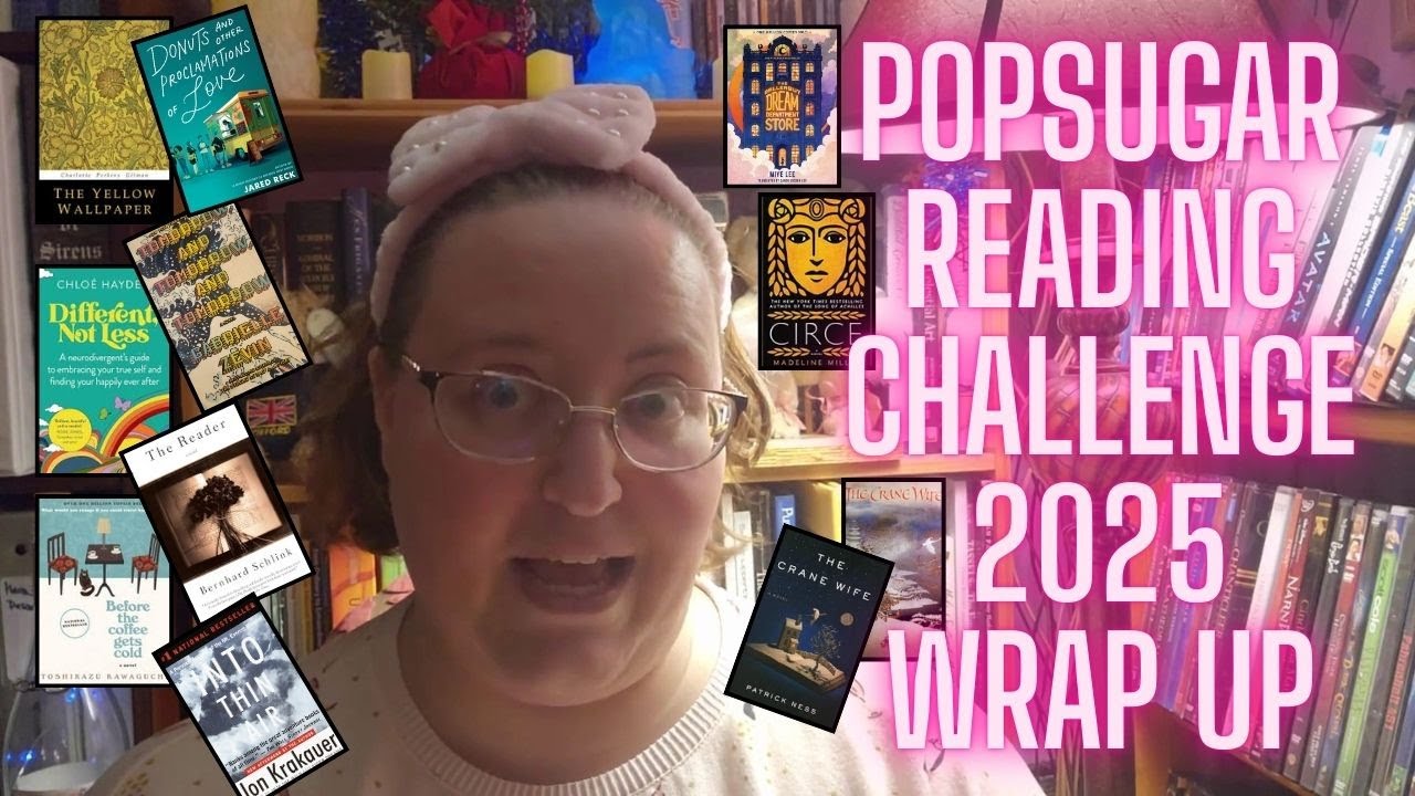 2025 PopSugar Reading Challenge Wrap Up