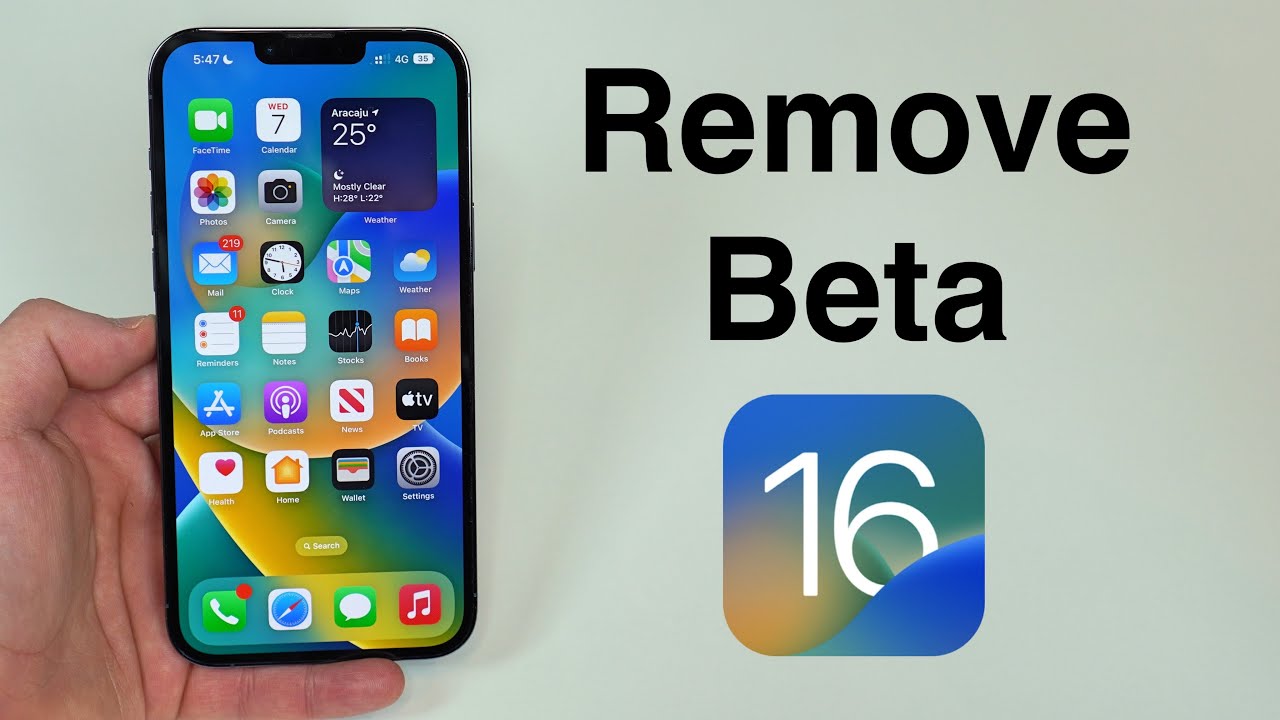 iOS 16 - How to Remove the Beta and Update to Final Version!