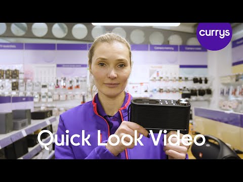 Roberts PLAY10 Portable DAB+/FM Radio - Black - Quick Look