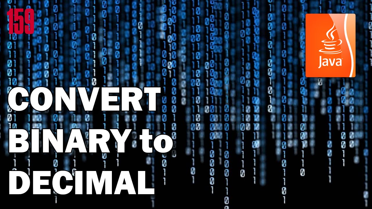 JAVA EXERCISES Binary to decimal conversion