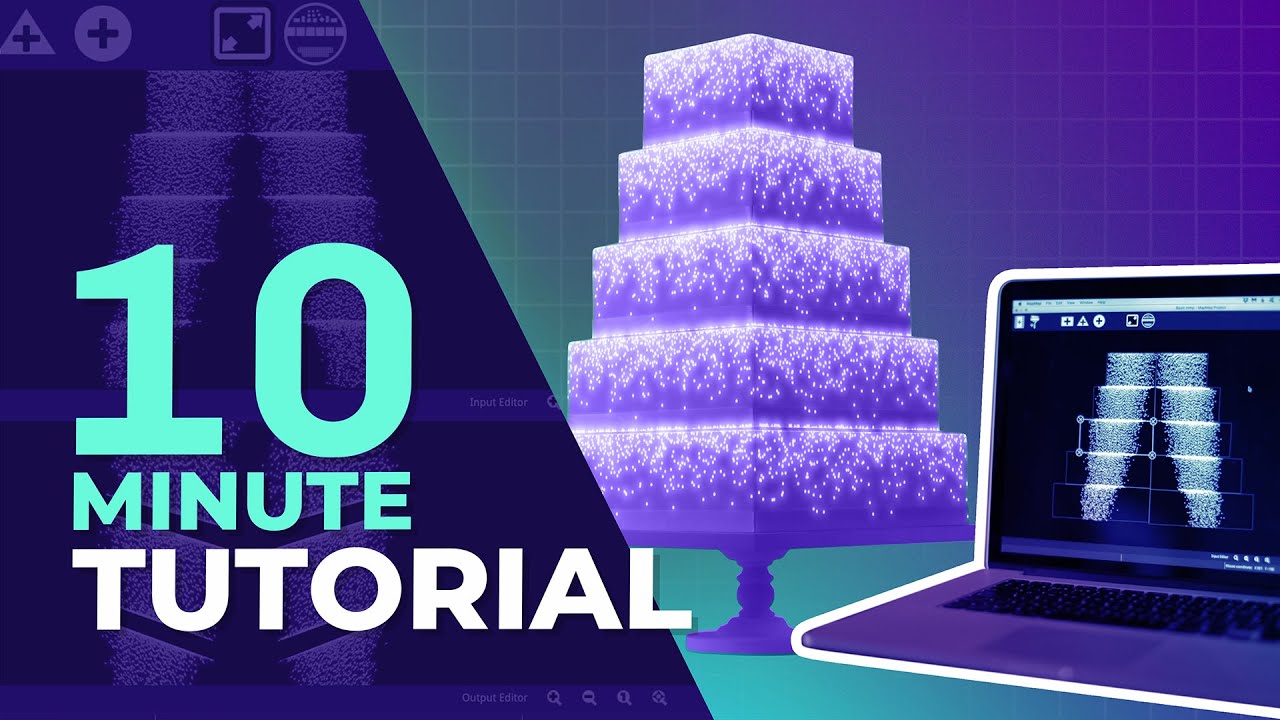Cake Projection Mapping Quick Tutorial with MapMap (Free)