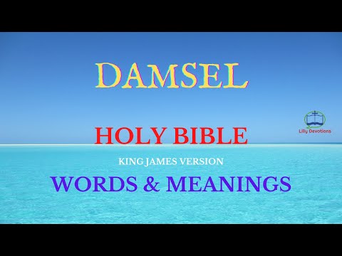 Meaning of "Damsel"