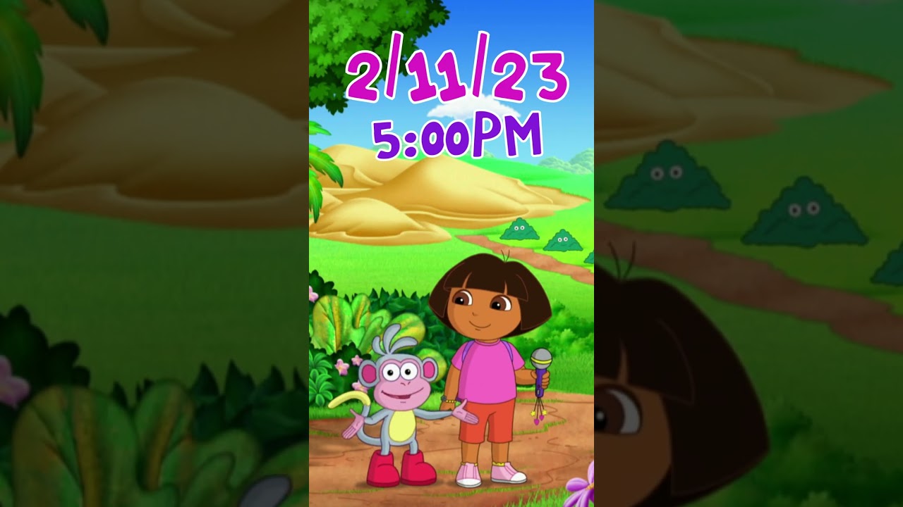 Dora The Explorer Themed Party Video Invitation